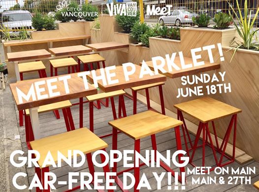 Meet the Parklet grand opening | Vancouver Public Space Network